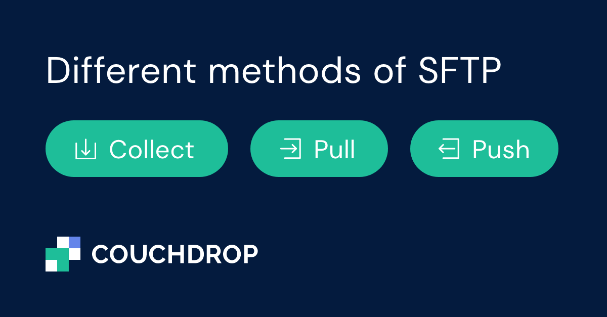 Different methods of SFTP | Couchdrop - Cloud SFTP and MFT made simple