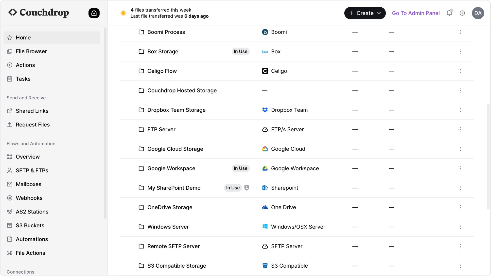 Web-Based FTP/SFTP Client & File Browser | Couchdrop