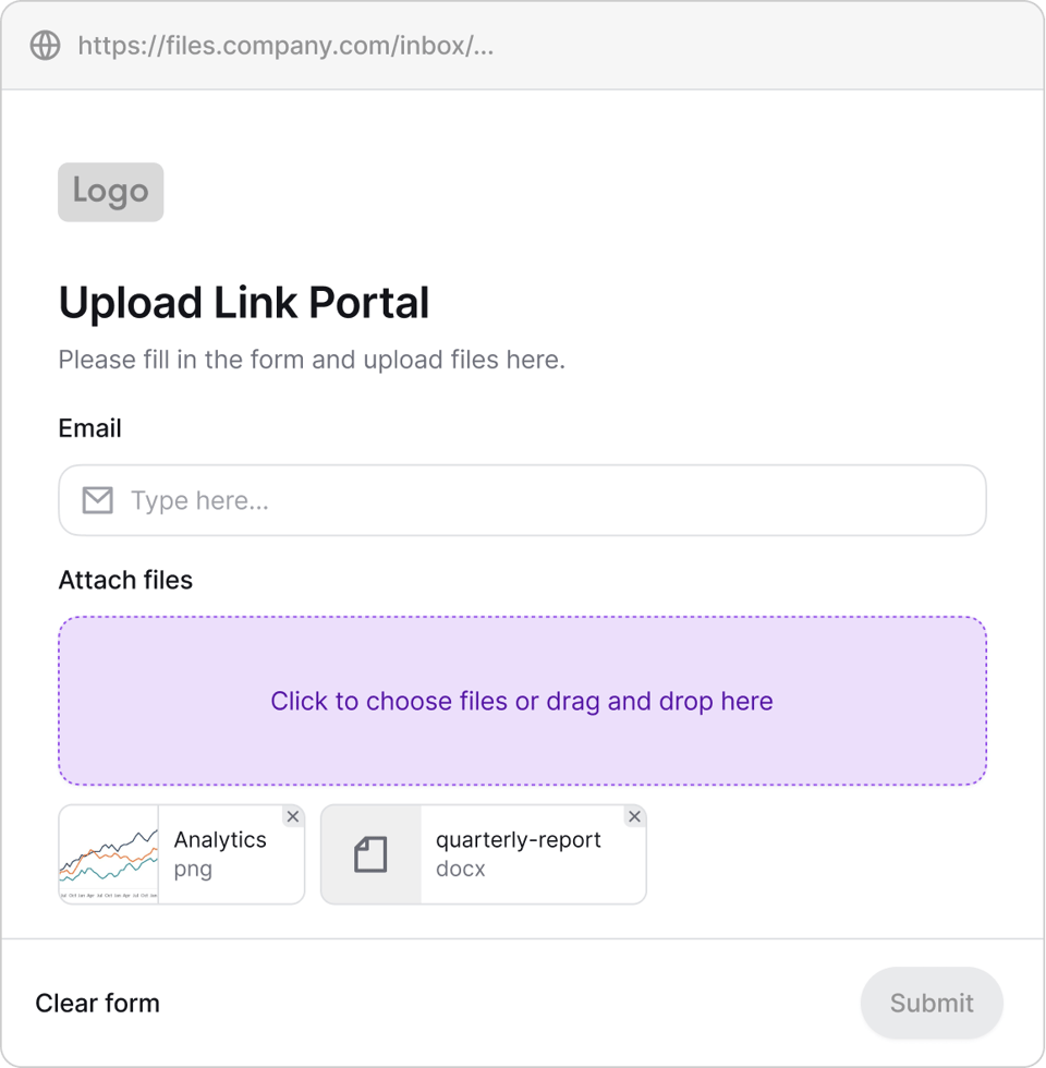 Custom Branding and White Label Domains | Couchdrop Features
